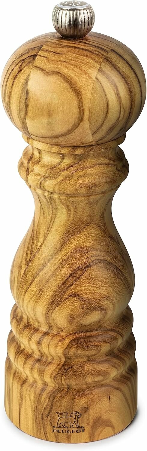 Мельница ручная Peugeot Parisian для соли, деревянная, 18 см, 38205