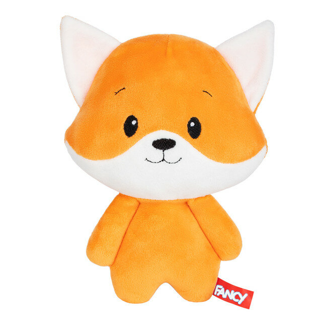 FANCY Лиса - мягкая игрушка 21 см из искусственного меха, уютная плюшевая зверушка