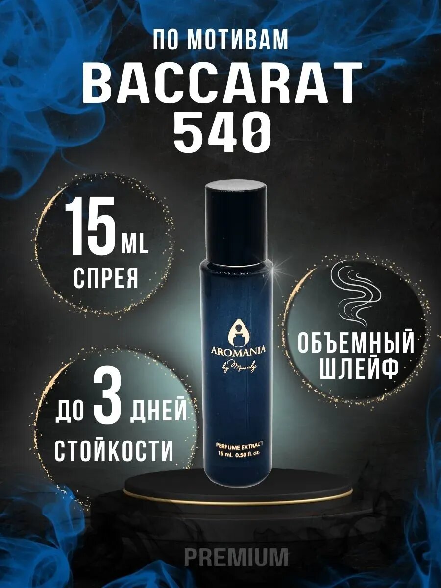 Духи по мотивам Бакарат 540