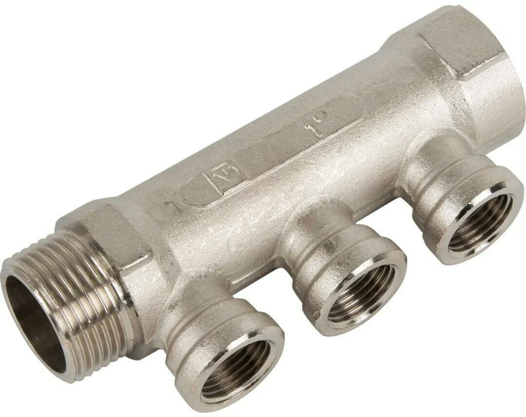 Коллектор на 3 выхода 3/4"x1/2"с внутр. р. Valtec арт. VTc.550. N.0503