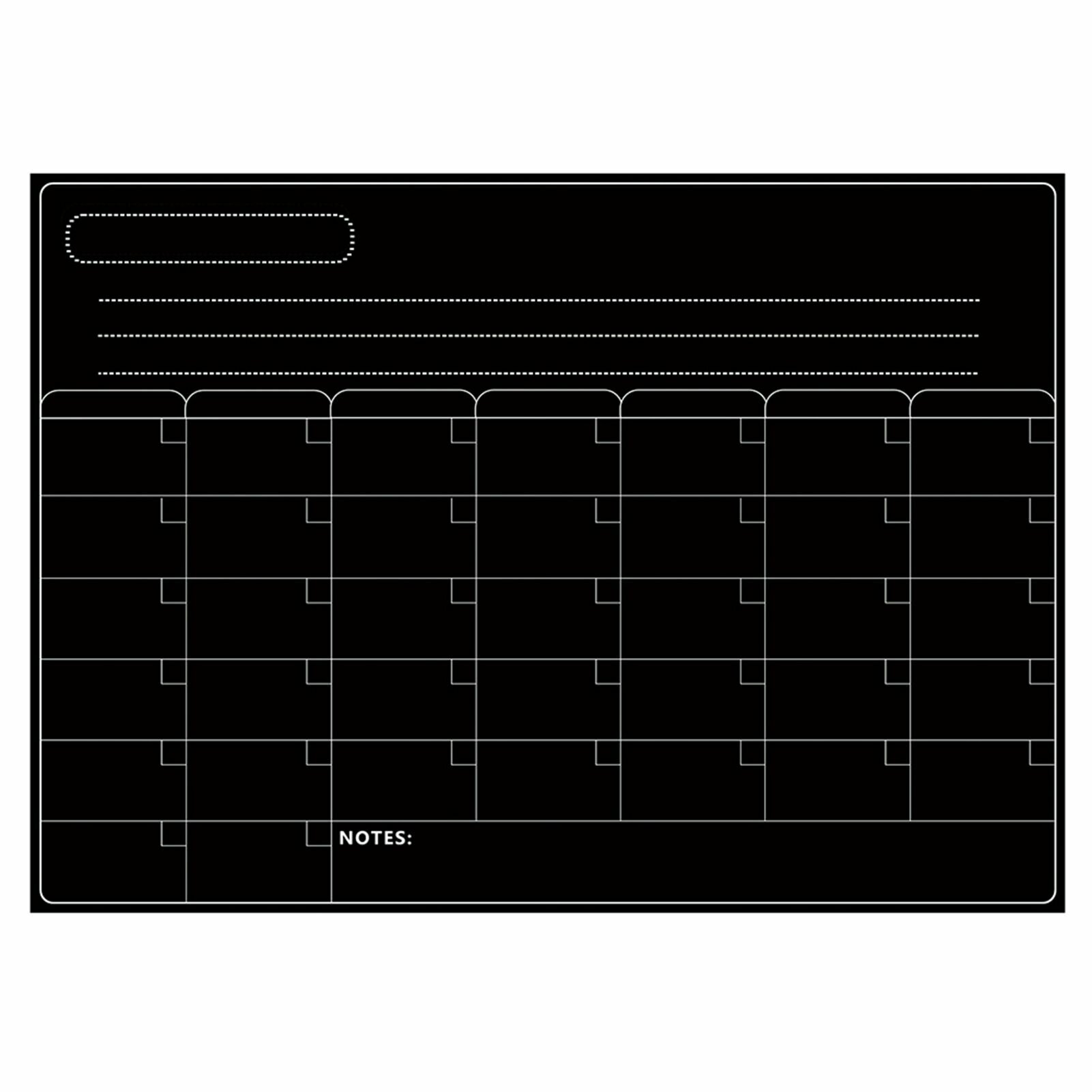 Наклейки-календари на холодильник 17x24 дюйма, магнитная доска для кухни, ежемесячный планировщик на неделю, органайзер списка дел
