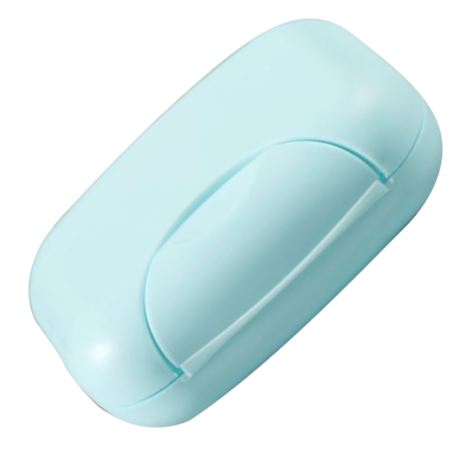 Дорожный контейнер для мыла, водонепроницаемый портативный держатель для мыла, герметичный ящик для мыла для дома, отеля, синий