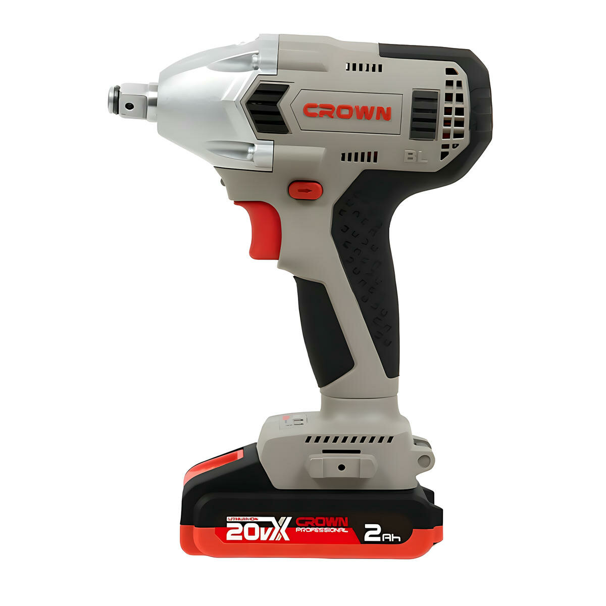 Гайковерт аккумуляторный бесщеточный CROWN CT22015HX-2 TB