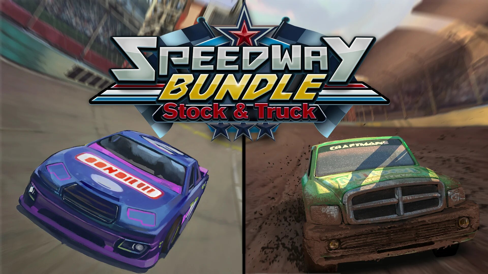 Игра Speedway Bundle Stock & Truck для Nintendo Switch - Цифровая версия, США