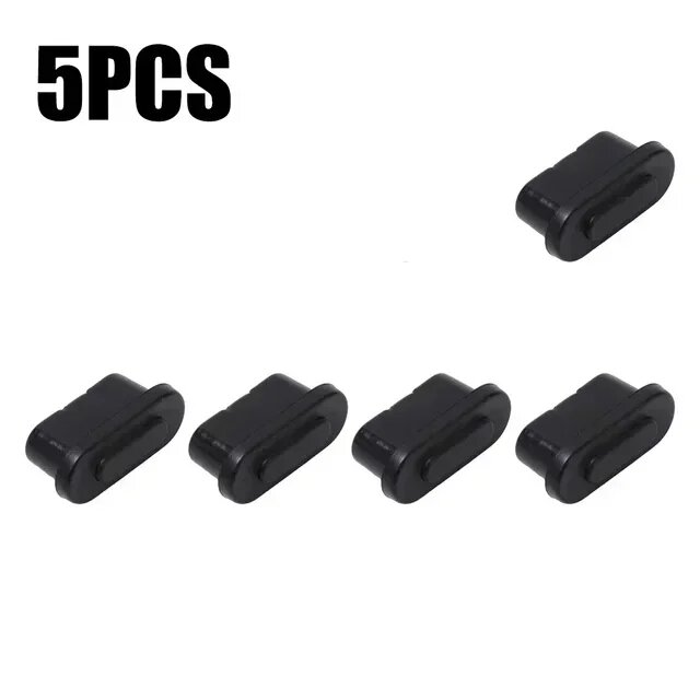 10/1 шт. пылезащитные заглушки типа C, USB-порт для зарядки, защитная пластиковая крышка для 5pcs