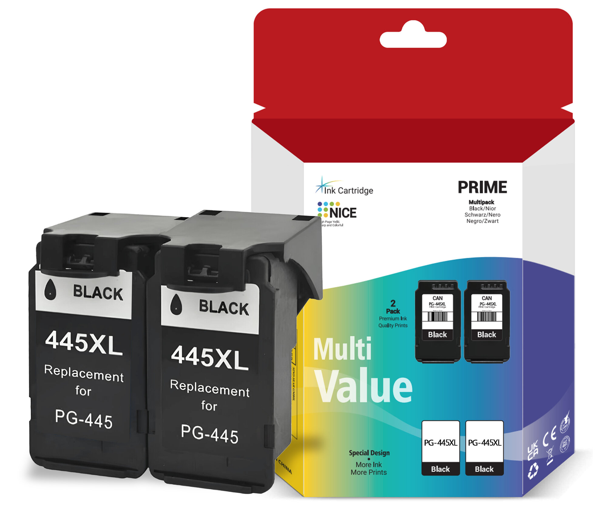 Комплект картриджей Canon PG-445XL (2 шт.) OEM.ref