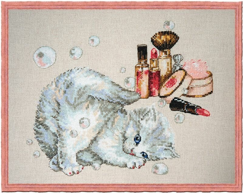 Набор для вышивания Nimue Chavonette, Мечты о моде, 19,5х16,5 см (ND. NIM.105-P003. K)