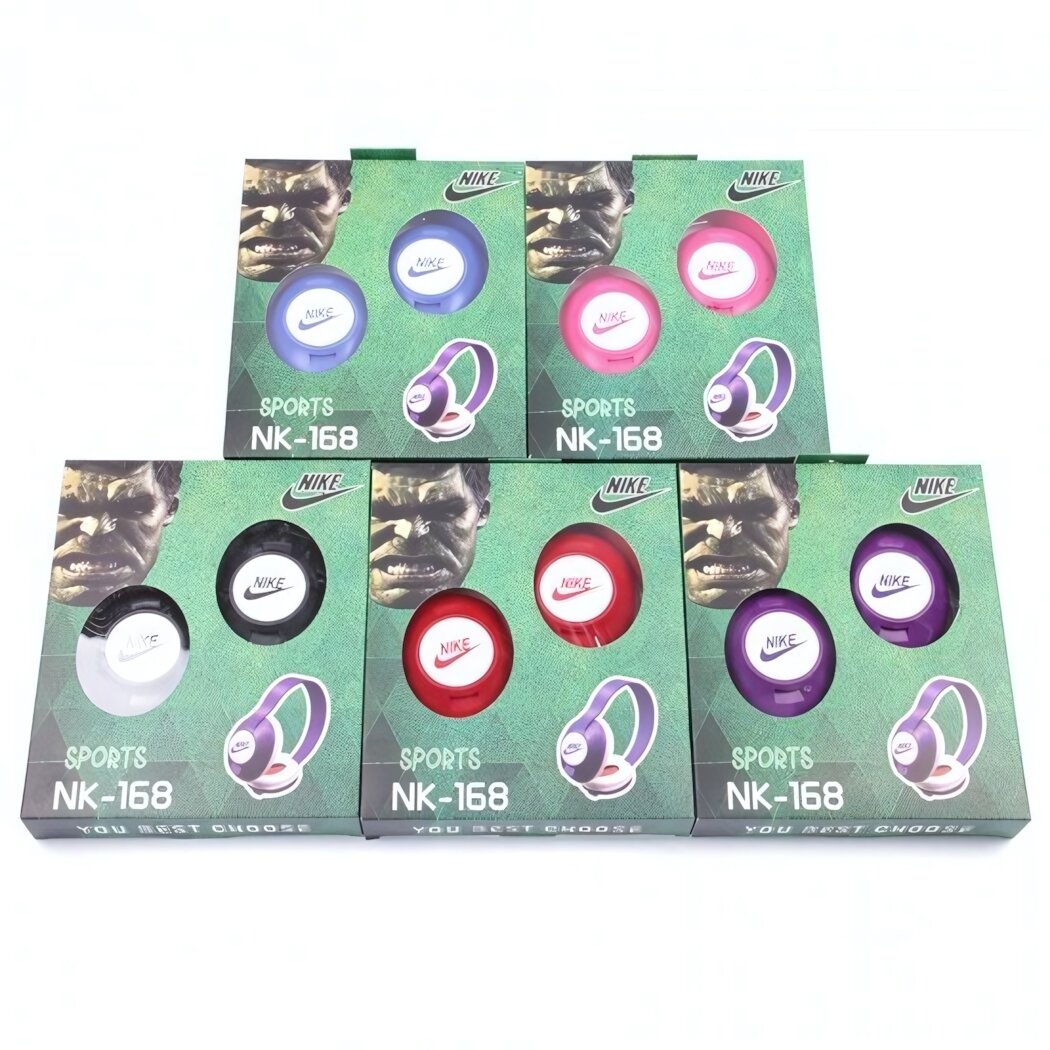 Наушники Green Giant NK-168, 3.5 mm, красный, стильный дизайн, качественное звучание