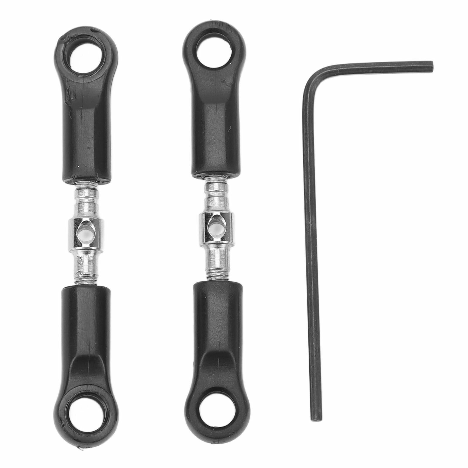 Регулируемый рулевой рычаг из 2шт подходит для радиоуправляемого автомобиля SCY 16101/16102/16103/16201PRO 1/16