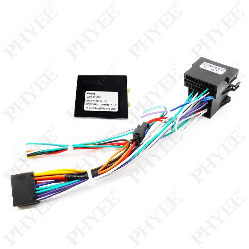 Автомобильный адаптер ISO 2Din для VW Golf Passat Polo Leon, Cable