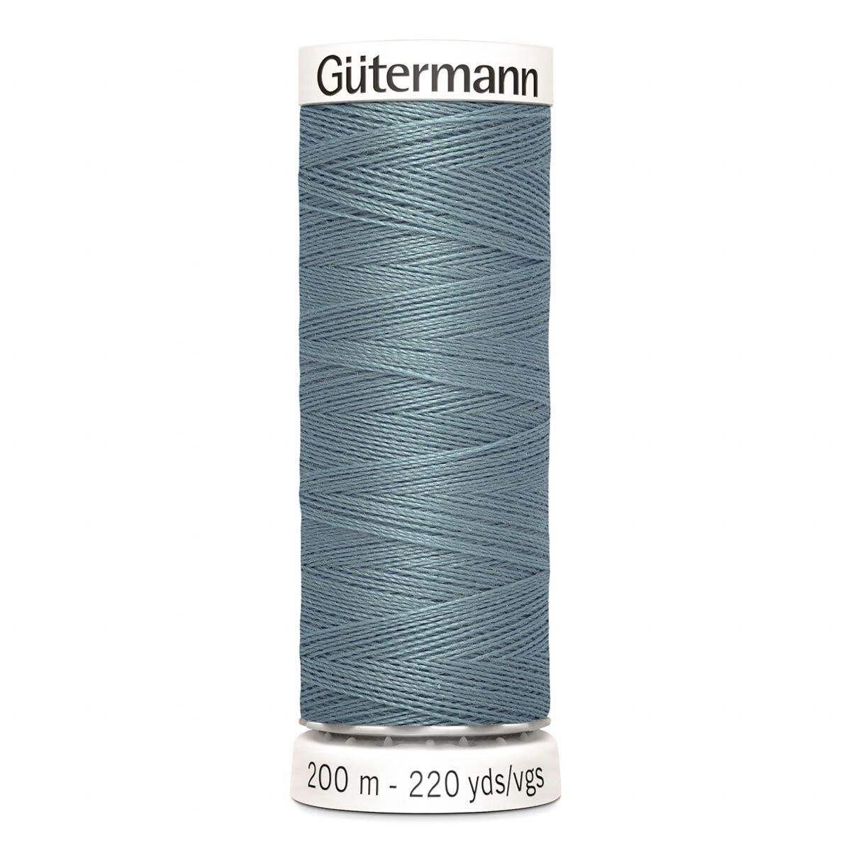 Нитки швейные для всех материалов Gutermann Sew-all, 200 м (827 сизый), 5 шт