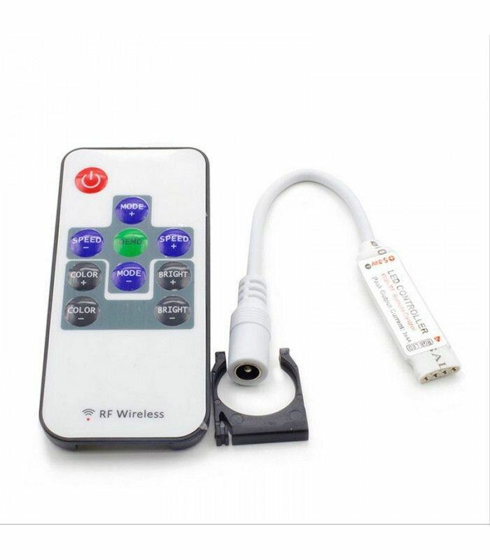 Контроллер Мини RGB радио, 5-24 В, 12 А, 60-288 Вт