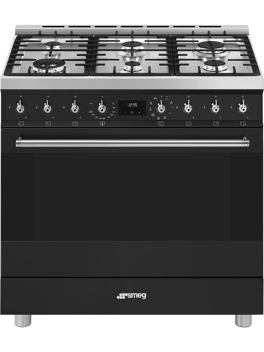 Комбинированная плита SMEG C9GMMB2