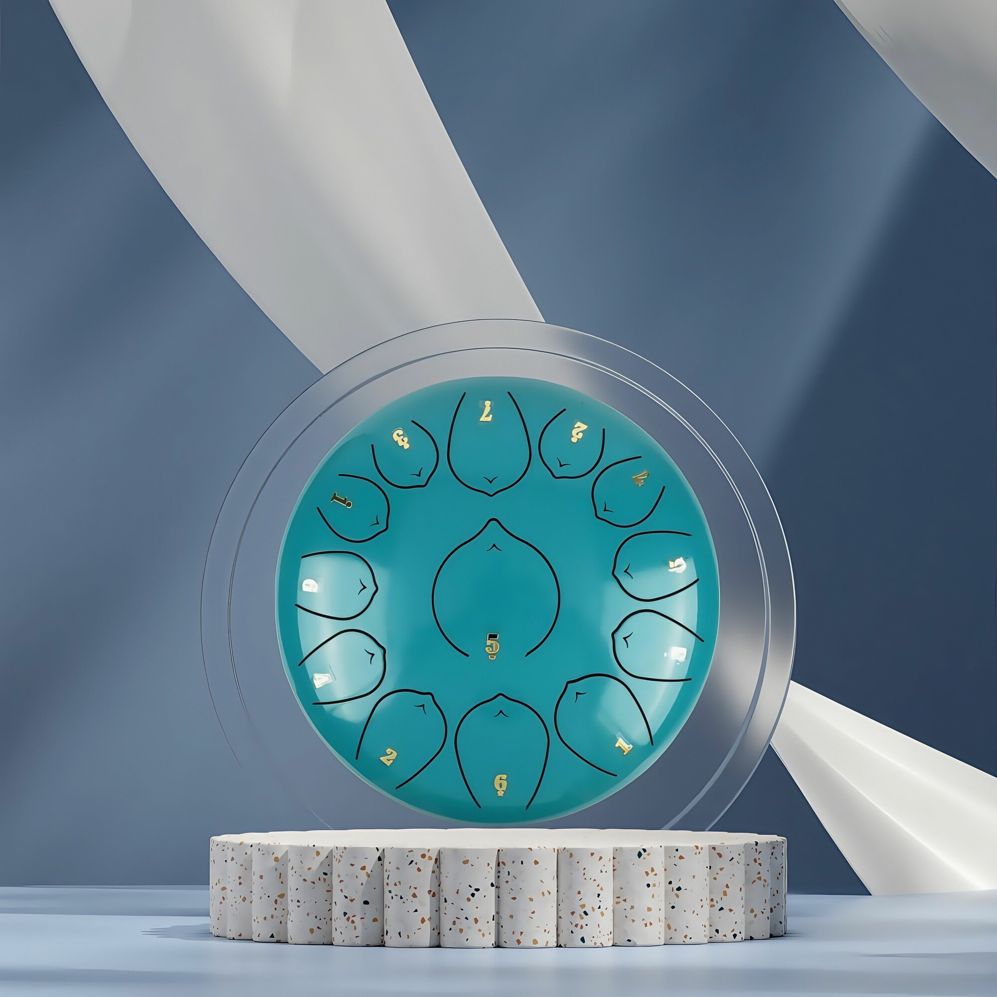 Ханг, перкуссия, барабан для медитаций16cm