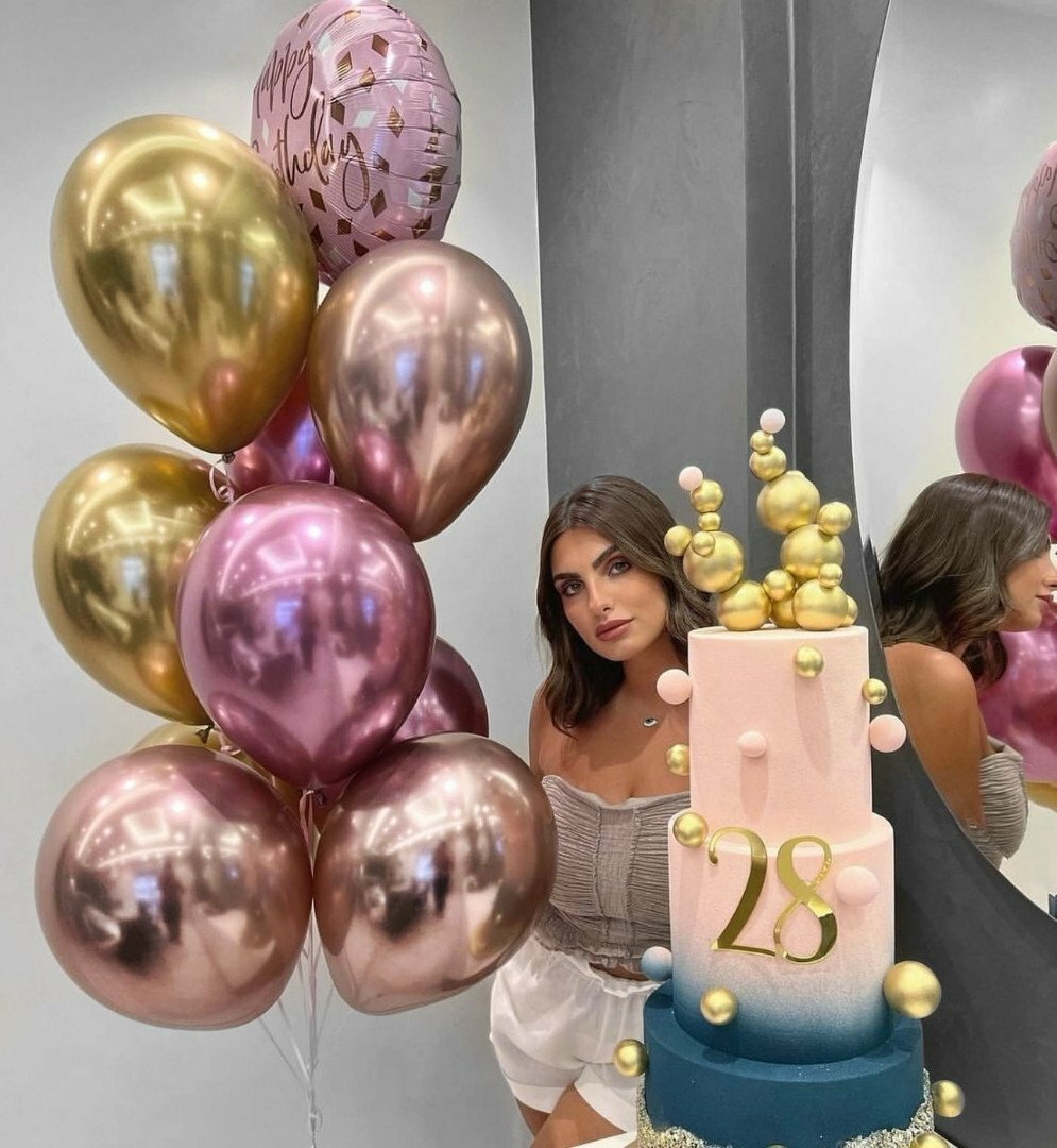 Фонтан воздушных шаров «Шик и блеск»