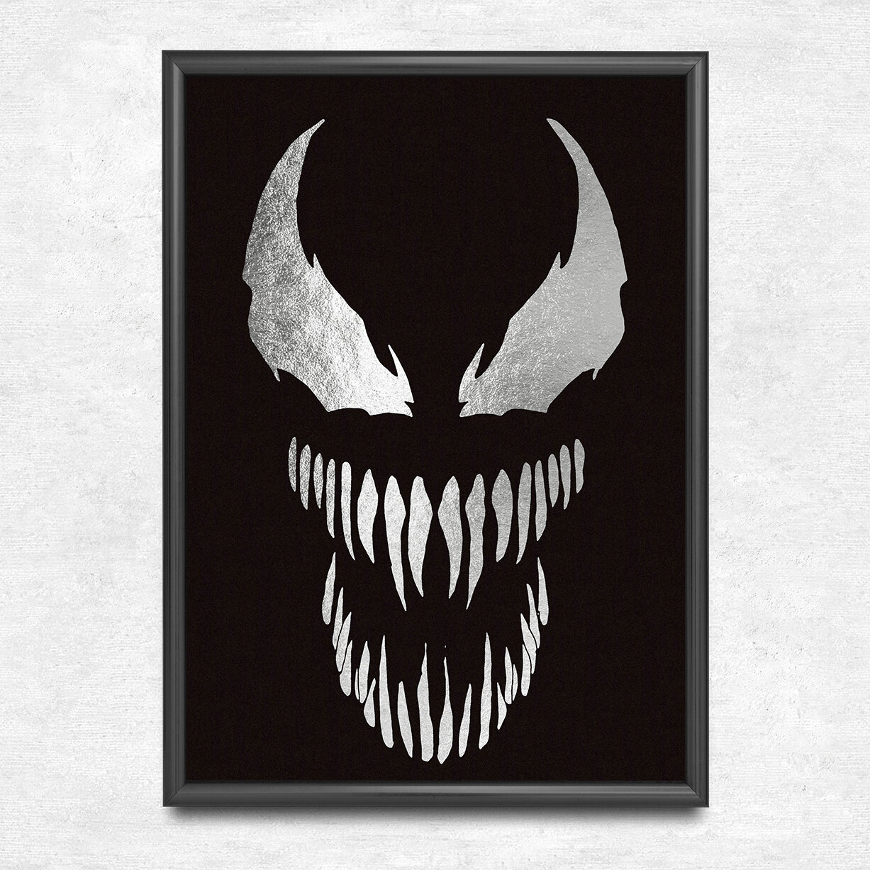 Постер Веном / плакат для интерьера Человек-паук. Марвел, Marvel, комиксы, фильмы, игры