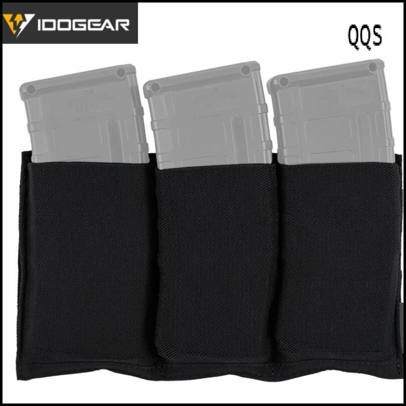 Подсумок Для Тактических Журналов IDOGEAR магазинов калибра 5.56 Тактический быстросъемный Держатель подсумка MOLLE 3555