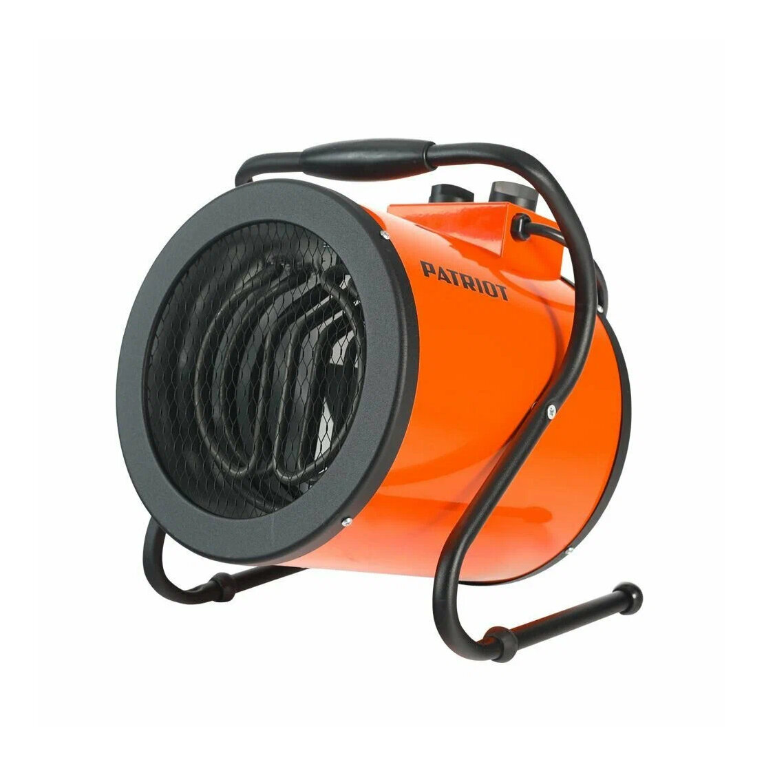 Тепловентилятор электрический PATRIOT PT-R 5, 2000 Вт, терморегулятор, оранжевый