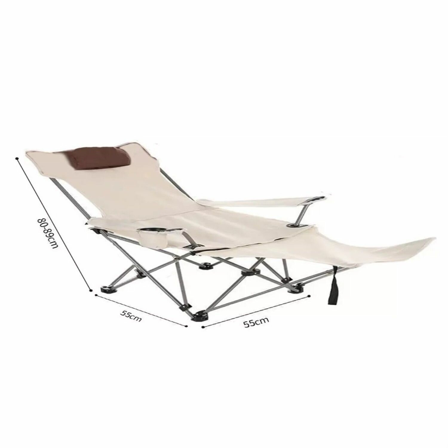 Стул-гамак туристический, складной, металлический каркас, чехол, до 180 кг