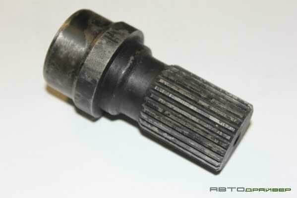 Шлицевая часть переднего кардана BMW X5 E53 удлиненная (средняя длина)