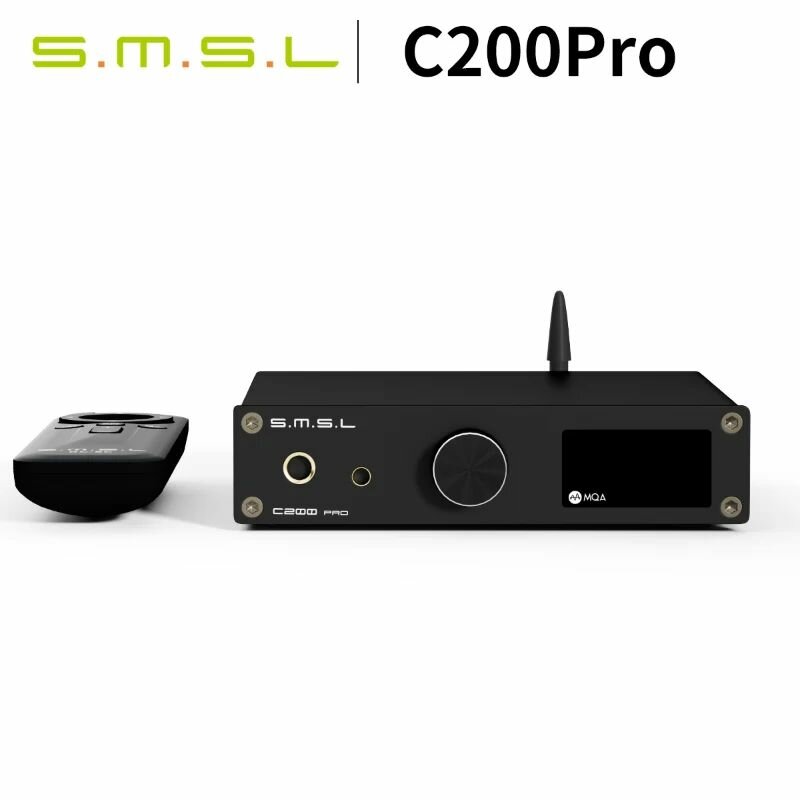 SMSL C200Pro декодер наушники усилитель USB ЦАП AMP XMOS XU-316 ES9039Q2M 4 * OPA1612A 6.35/4.4 мм разъем для наушников Bluetooth 5,1