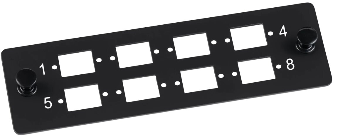 Адаптерная панель Cabeus (FO-FP-8SC-S-BK)
