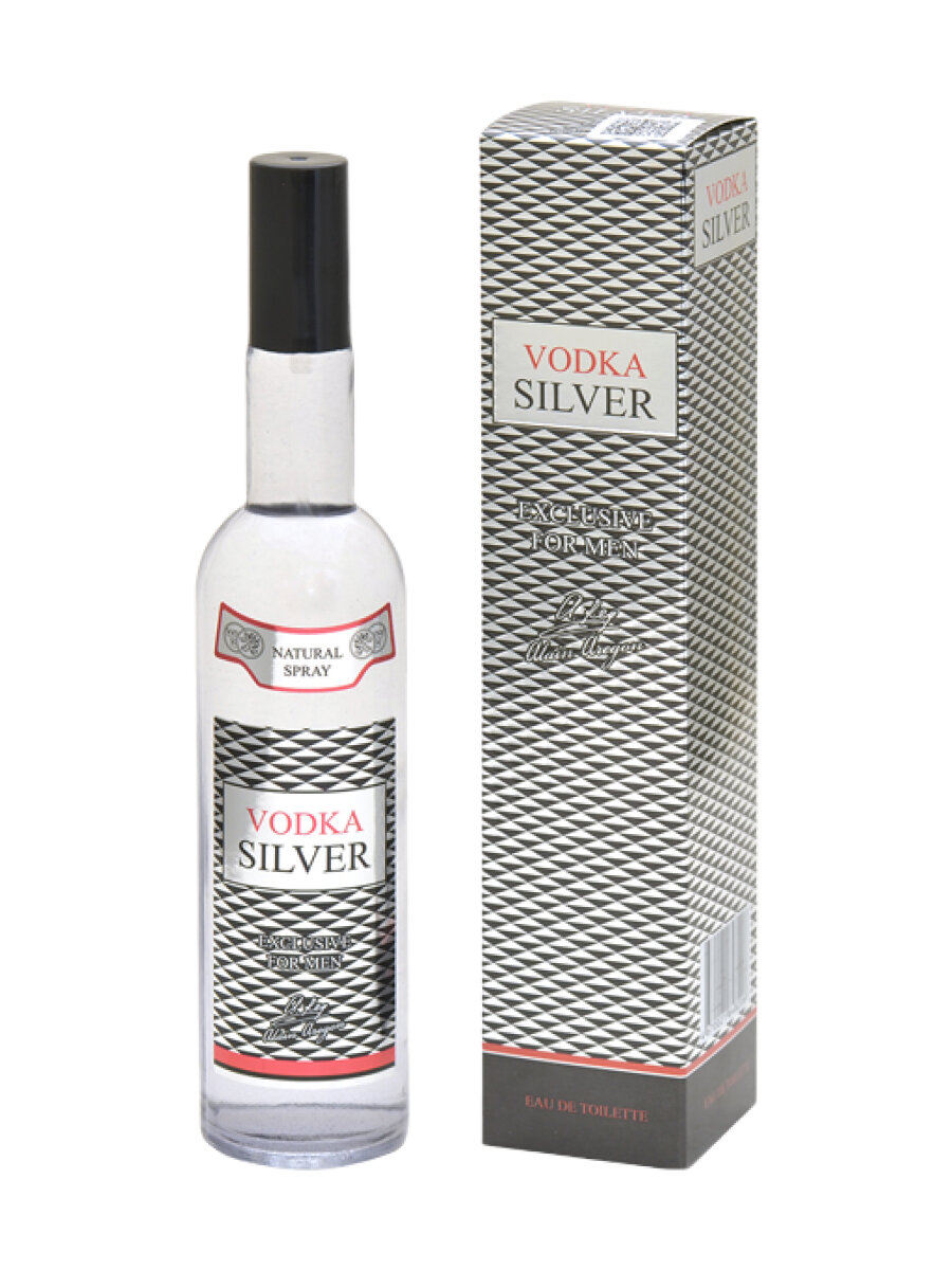 Туалетная вода Alain Aregon "Vodka Silver", океанический аромат, 100 мл