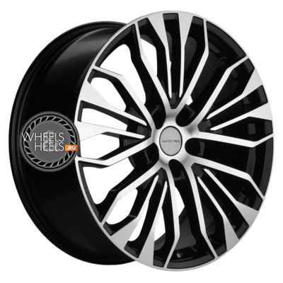 Диск автомобильный литой Khomen Wheels KHW2009 (Haval F7/F7x) 20x8.5 5x114.3 et30 dia64.1 Black-FP