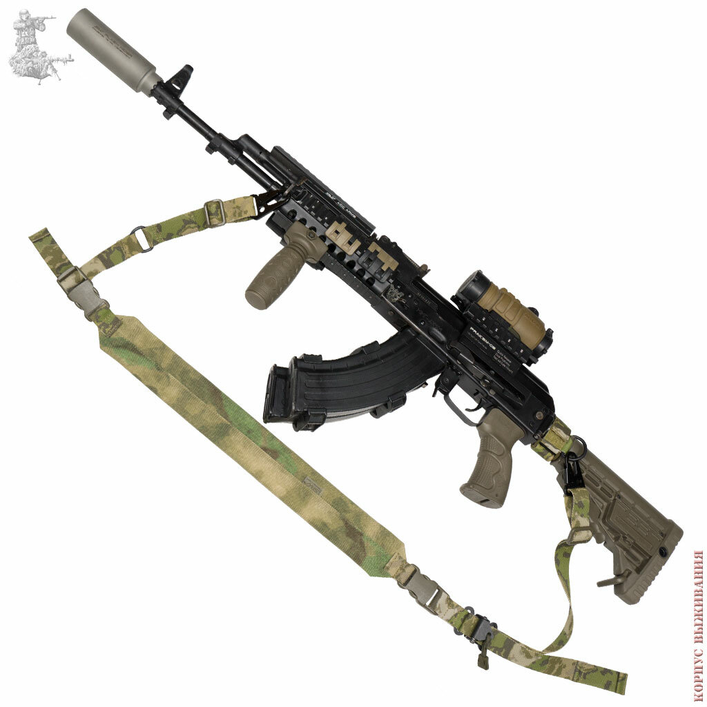 Двухточечный Ремень пилум, "Мох"