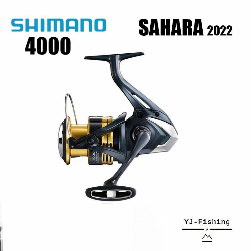 KaTywKa SHIMANO 2022 SAHARA 4000 ДnЯ pЫбалки - отпиЧий катушки дпЯ лобителeй cостороны профeссионалов