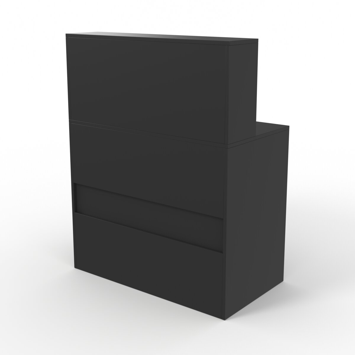 Стойка-ресепшн №88, Черный. Производитель товара - компания Westcom.