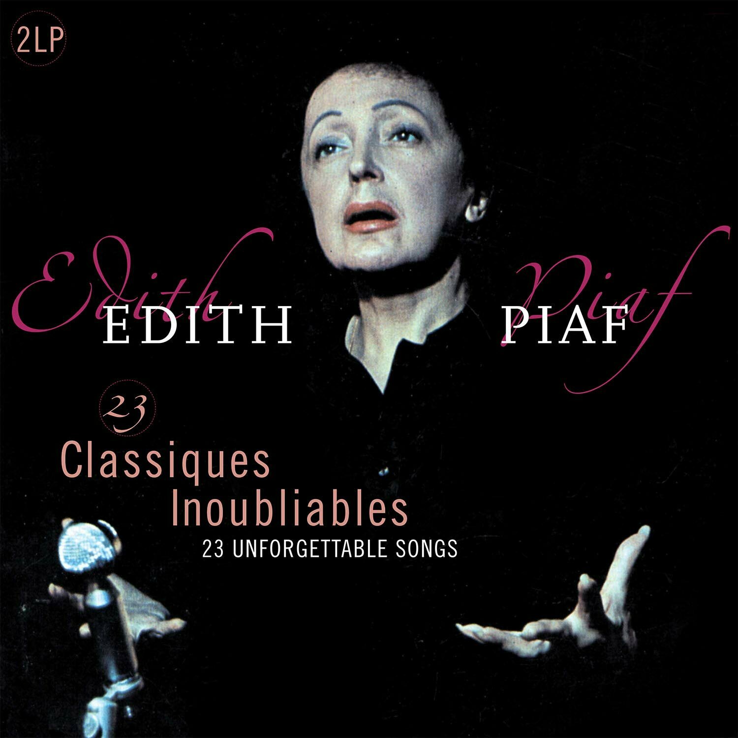 Виниловая пластинка Edith Piaf - 23 Classiques Inoubliables (2LP 12" Black Vinyl)