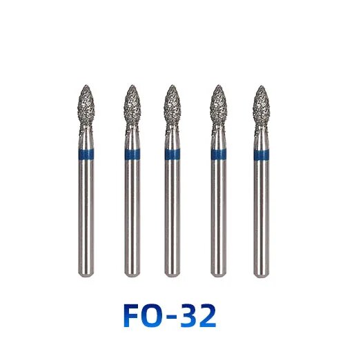Стоматологические боры AZDENT FG 1.6 мм, FO-32