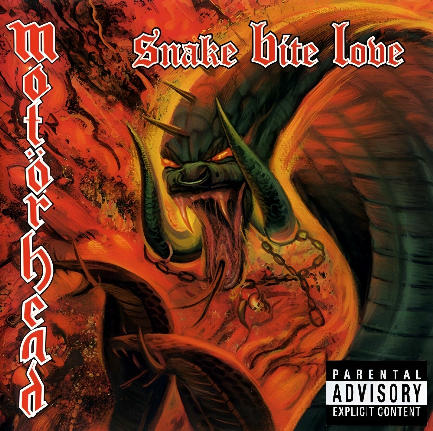 Motorhead. Snake Bite Love (CD JewelCase, Reissue/Компакт диск)