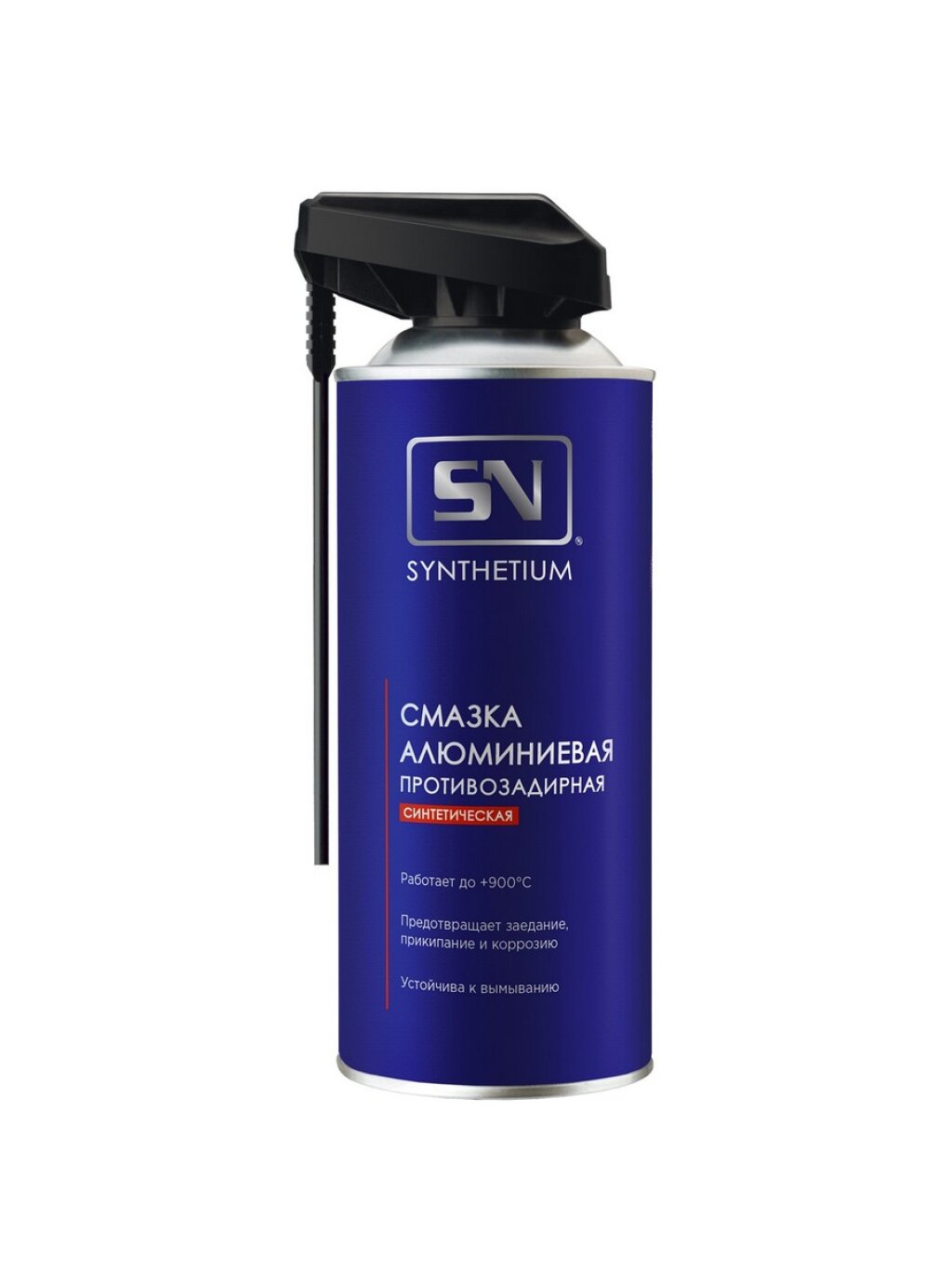 Смазка алюминиевая "SYNTHETIUM" (520 мл) (аэрозоль) (cо смарт-распылителем)