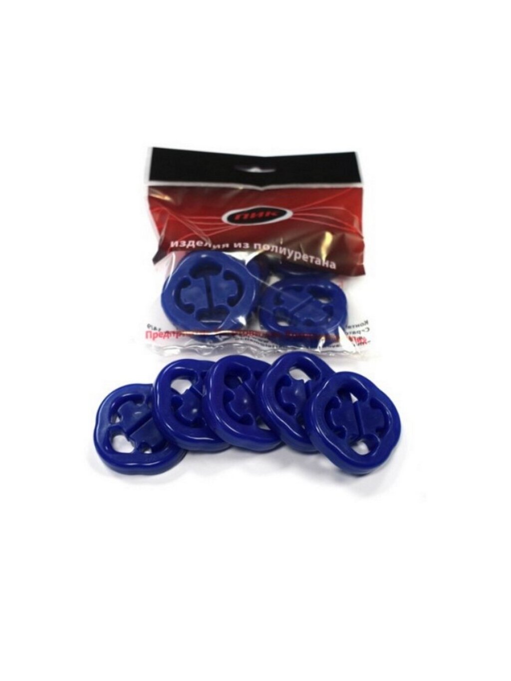 Резинка глушителя для а/м ВАЗ 2108 (5 шт.) "ПИК" (полиуретан.)