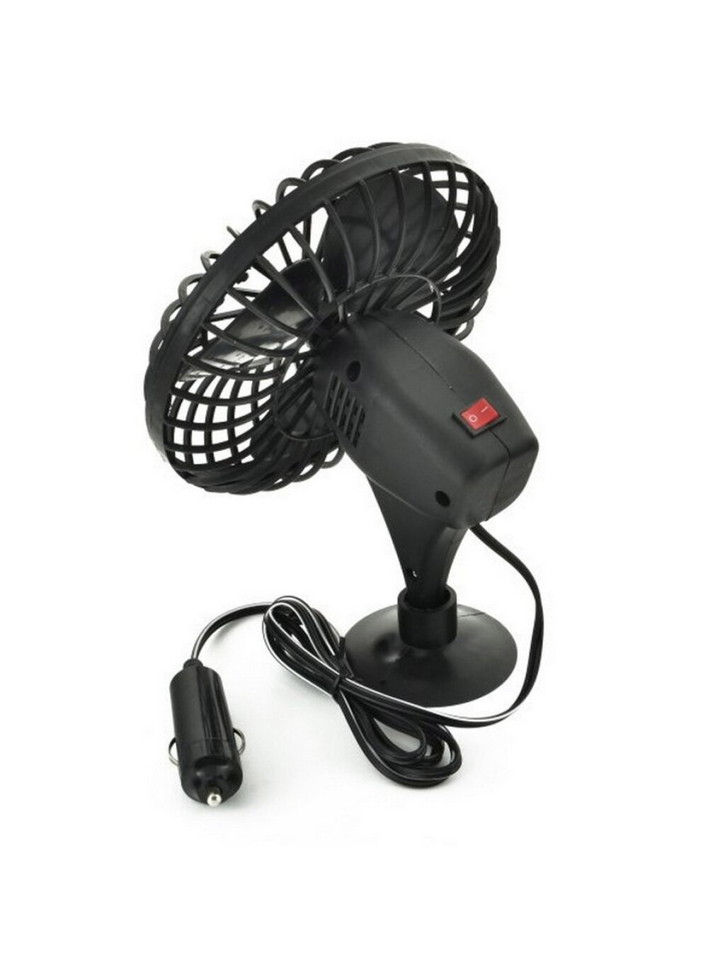 Вентилятор салона 5" "SKYWAY" SV1412 (12V) (пластиковый на присоске)