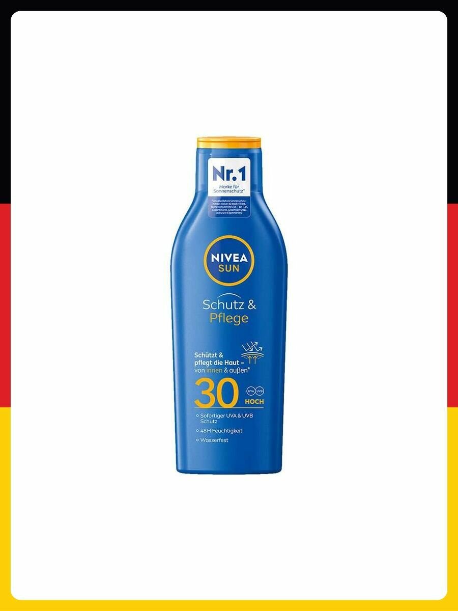 Средство солнцезащитное NIVEA Sun nourishing sun SPF 30, 250 ml