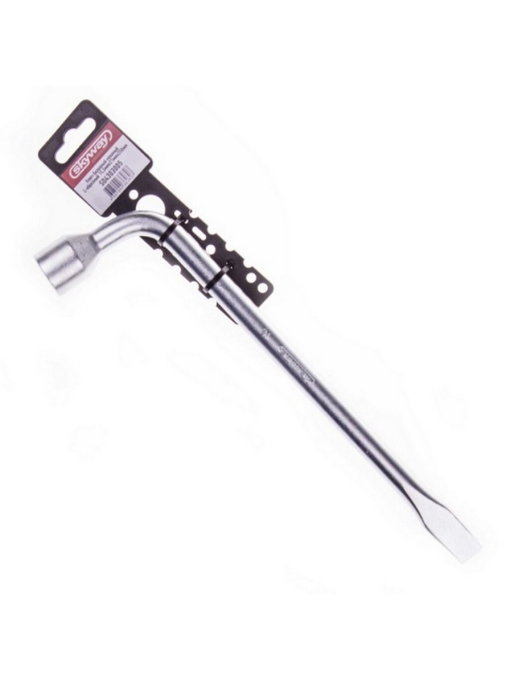 Ключ баллонный Г-образный (21) "SKYWAY" (L=350 мм, кованый)