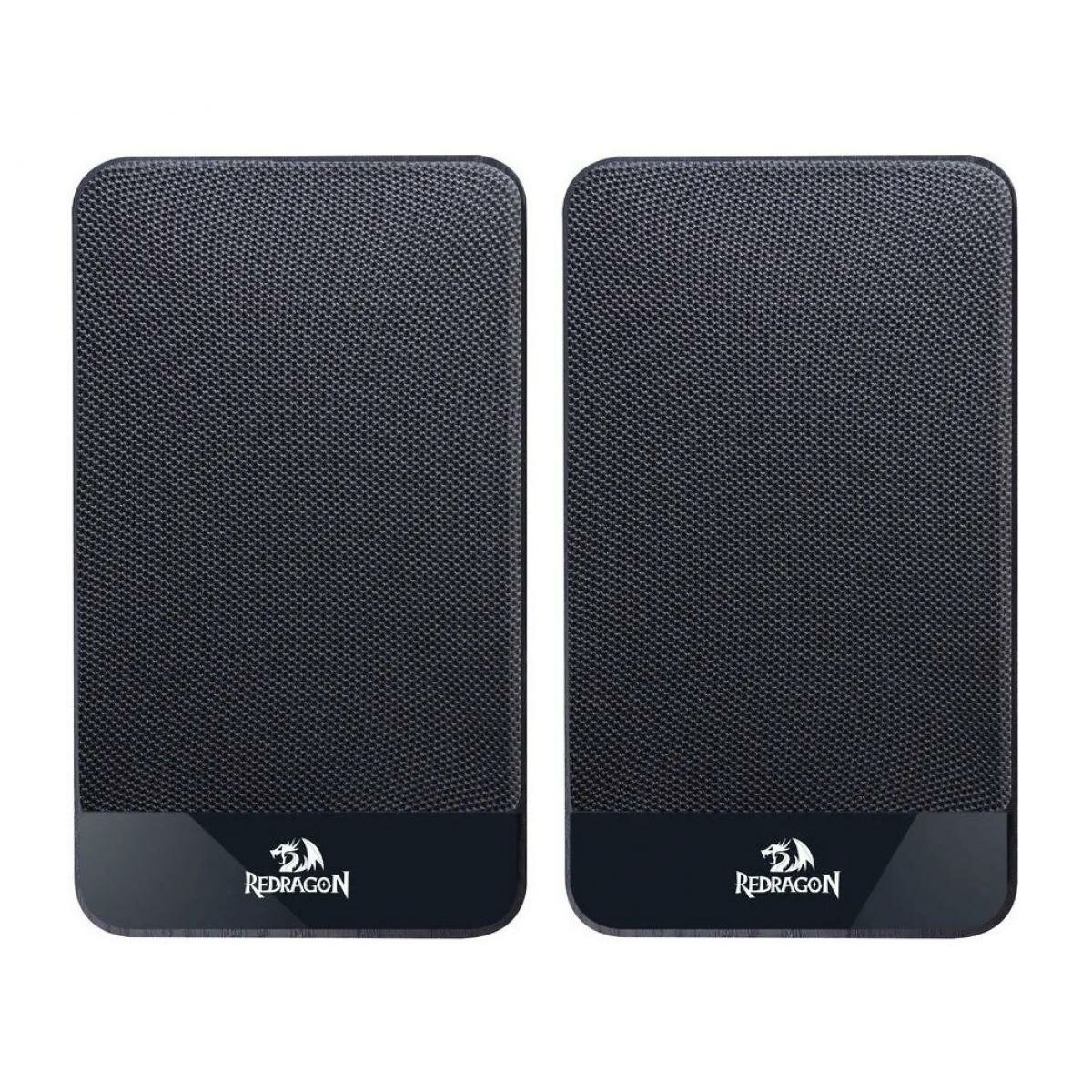 Компьютерная акустика Redragon Колонки 2.0 Redragon Mouthpiece Чёрный