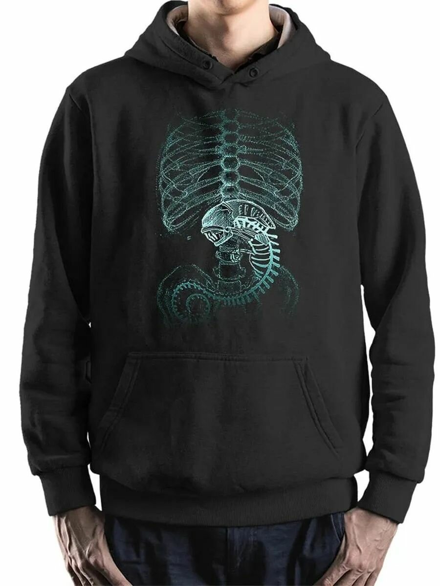 Толстовка Чужой внутри / Толстовка с капюшоном