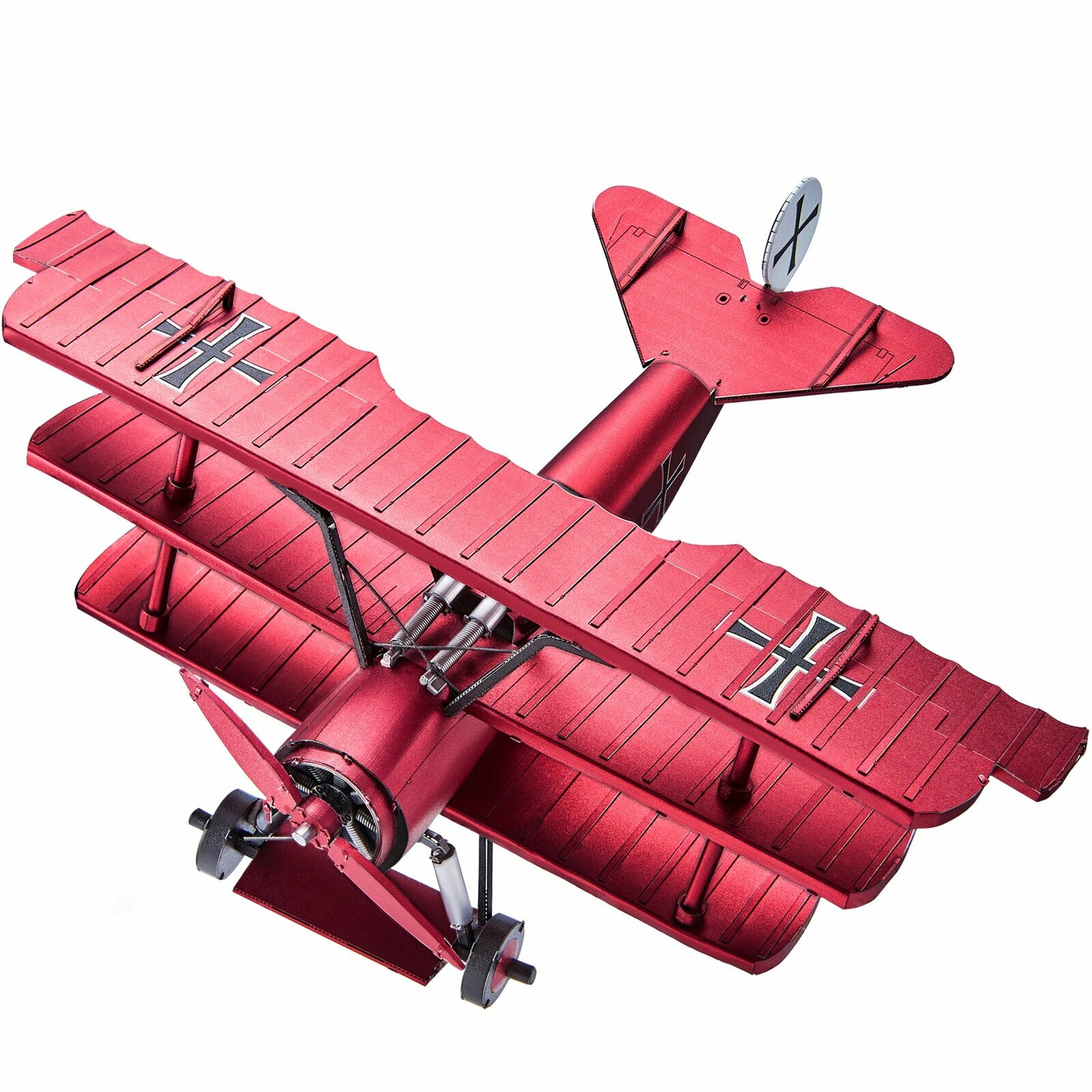 Металлические пазлы Piececool Fokker Dr-1 Triplane 162 деталей