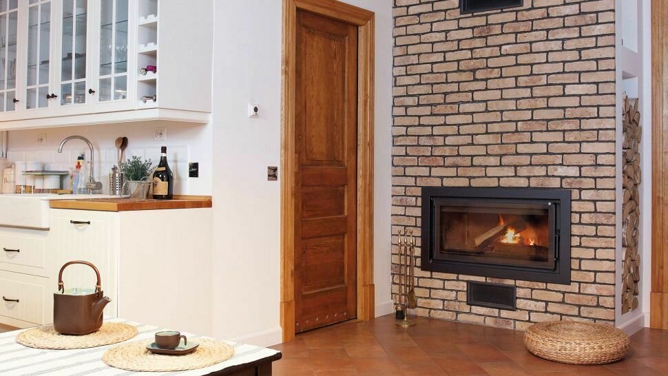 Топка Kratki MILA, Чугун, черный, 113,2x60,6x51,3 см.