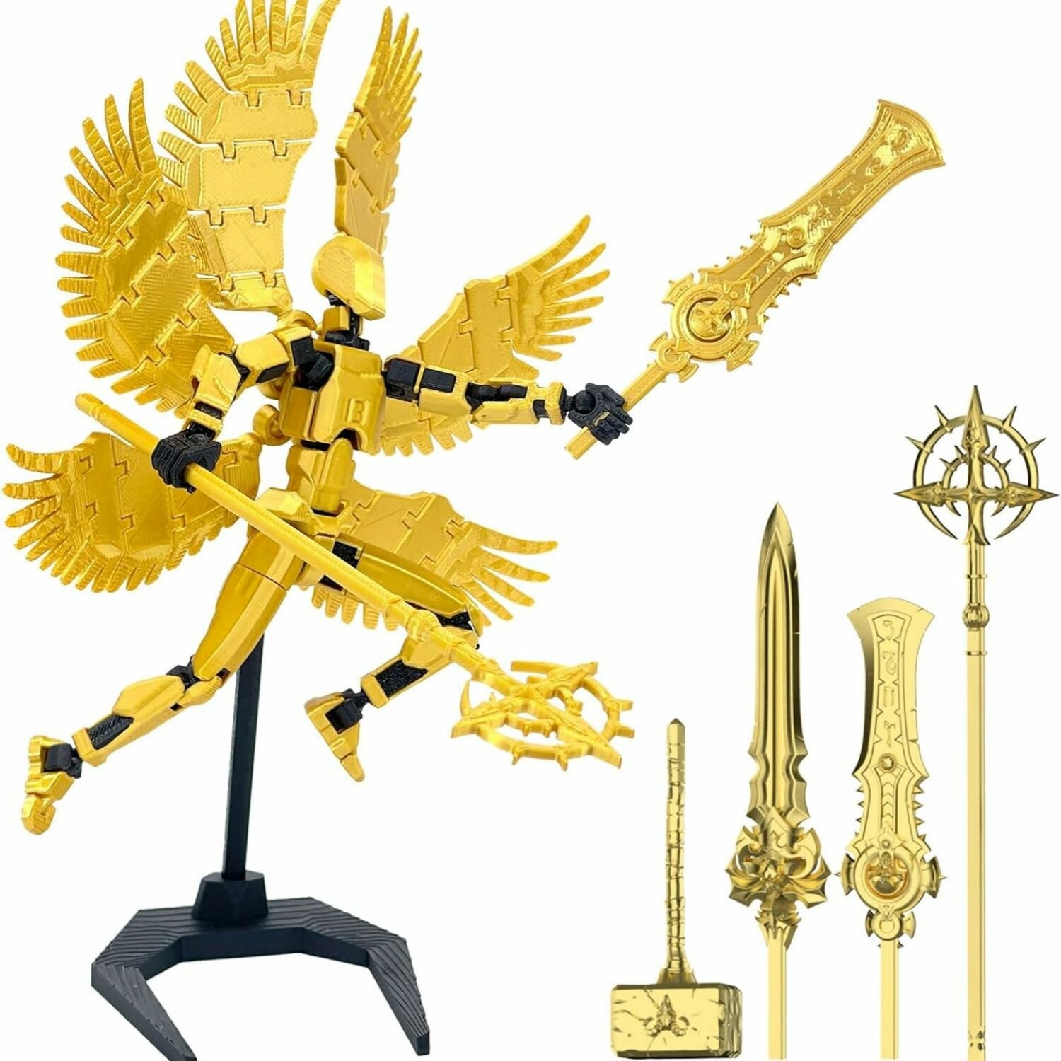 Lucky Dummy 13 Titan T13 Робот-кукла, желтый