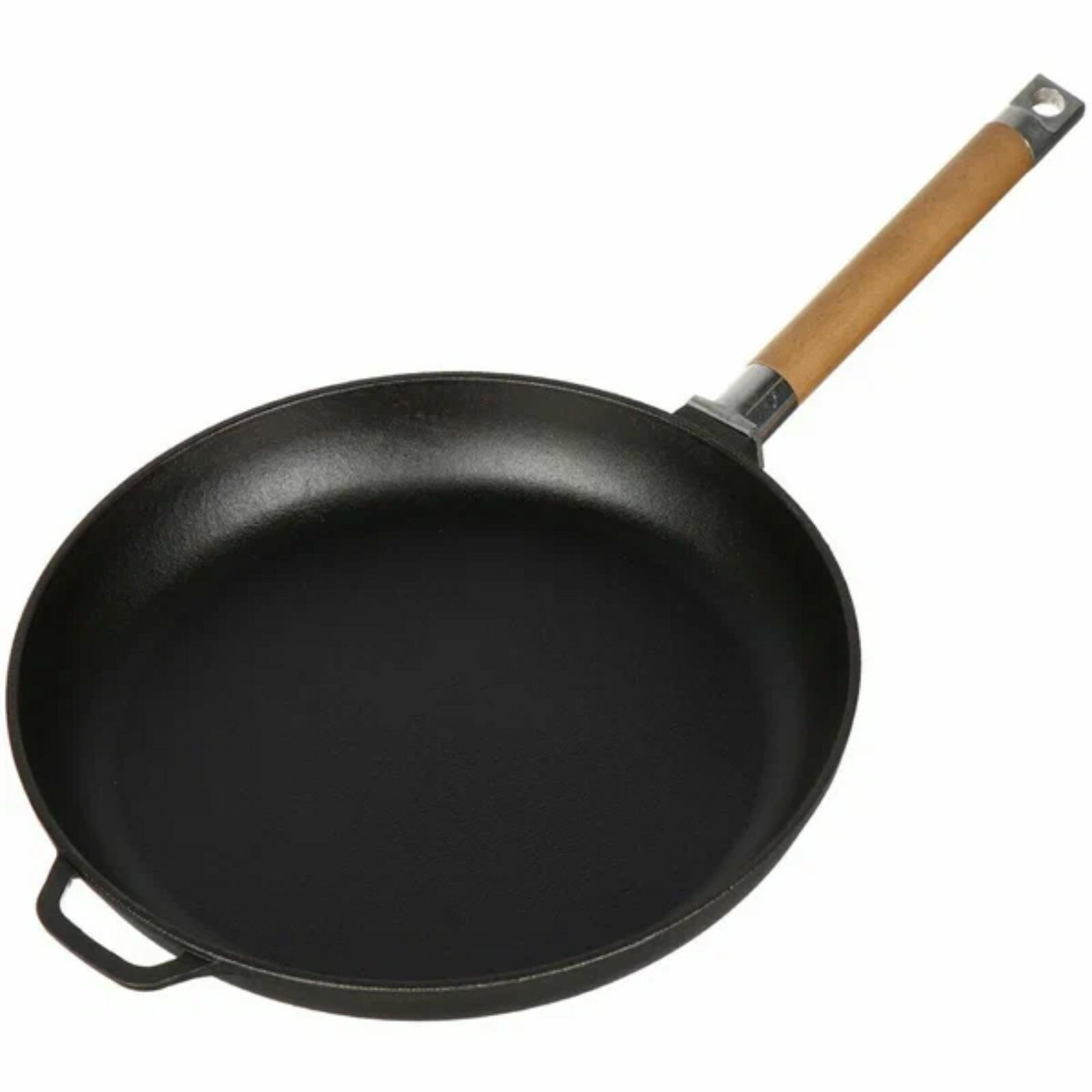 Сковорода Чугунная Оптима d220 h45 1,5л Съемная Ручка Гардарика 0122