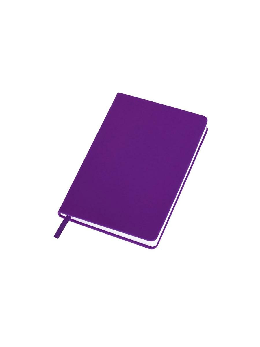 Бизнес-блокнот А5 «C2» soft-touch, цвет фиолетовый