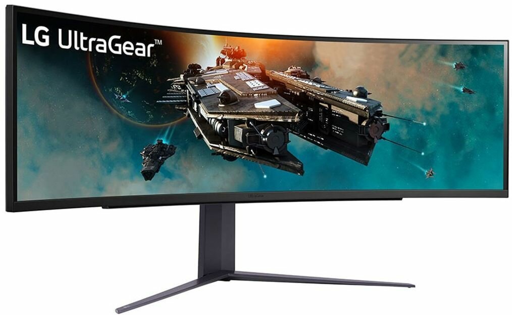 Монитор LG 49" UltraGear 49GR85DC-B черный
