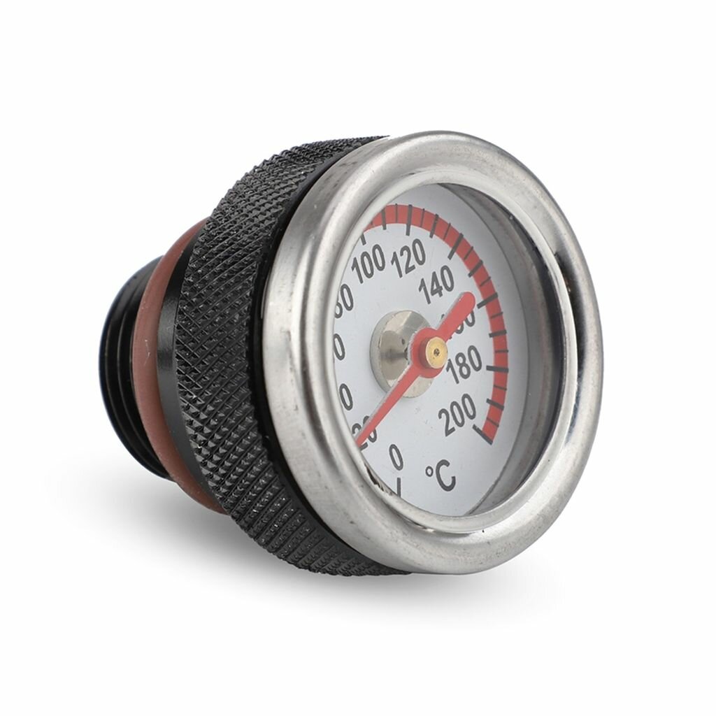 Датчик масла для мотоцикла, масляный термометр, термометр двигателя, аксессуары масляной линейки-черный