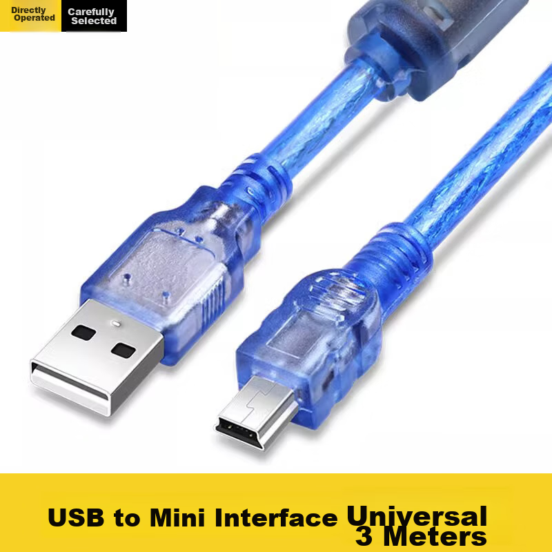 Кабель для отладки сервопривода Xuanyi Panasonic A5 A6, коммуникационный кабель Siemens V90 Drive Mini Huichuan, соединительный кабель Mitsubishi, экранированный кабель Huichuan, USB to Mini 3 М