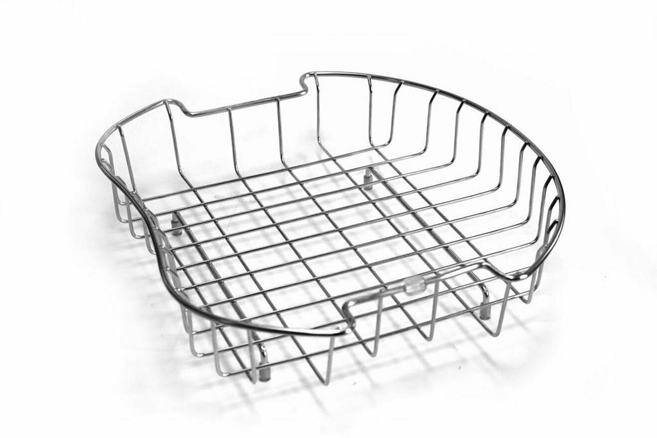 Корзина для сушки Oulin OL-151, нержавеющая сталь, 37х34х8 см, стальной 151 L корзина